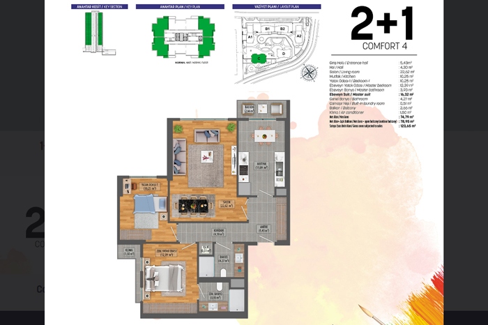 Tual Comfort Ispartakule Konut Projesi ve Fiyatları